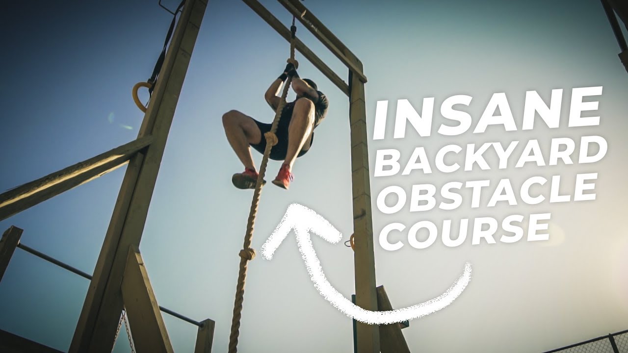 INSANE BACKYARD OBSTACLE COURSE WORKOUT - WellnessWarriorsWorld